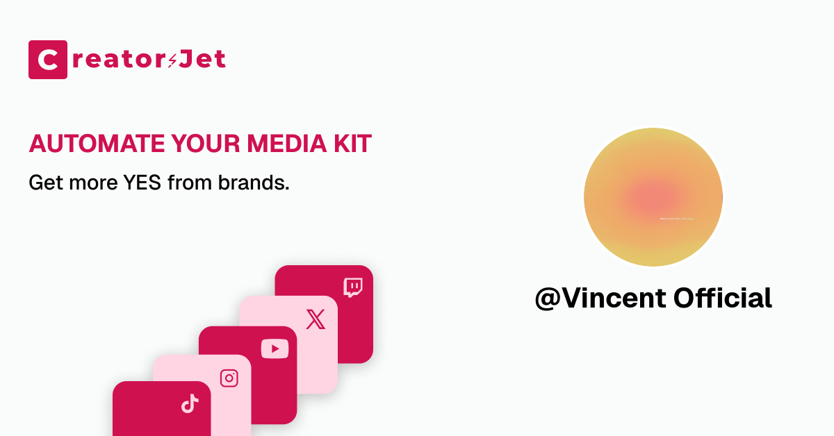 Vincent Official Media kit