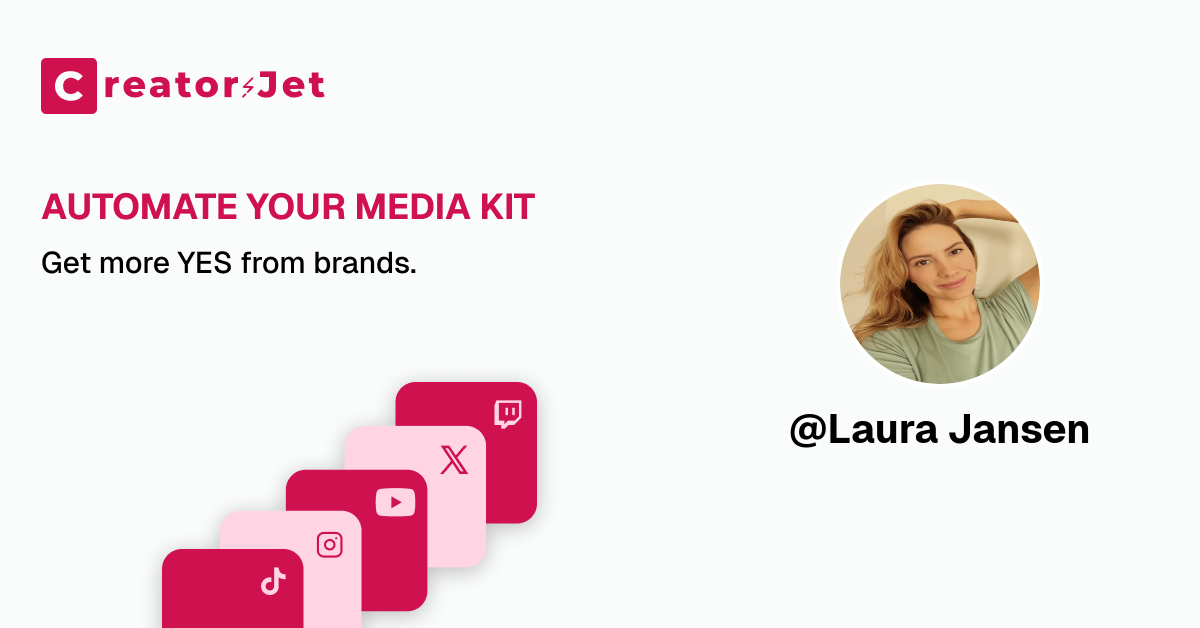 Laura Jansen Kit de prensa